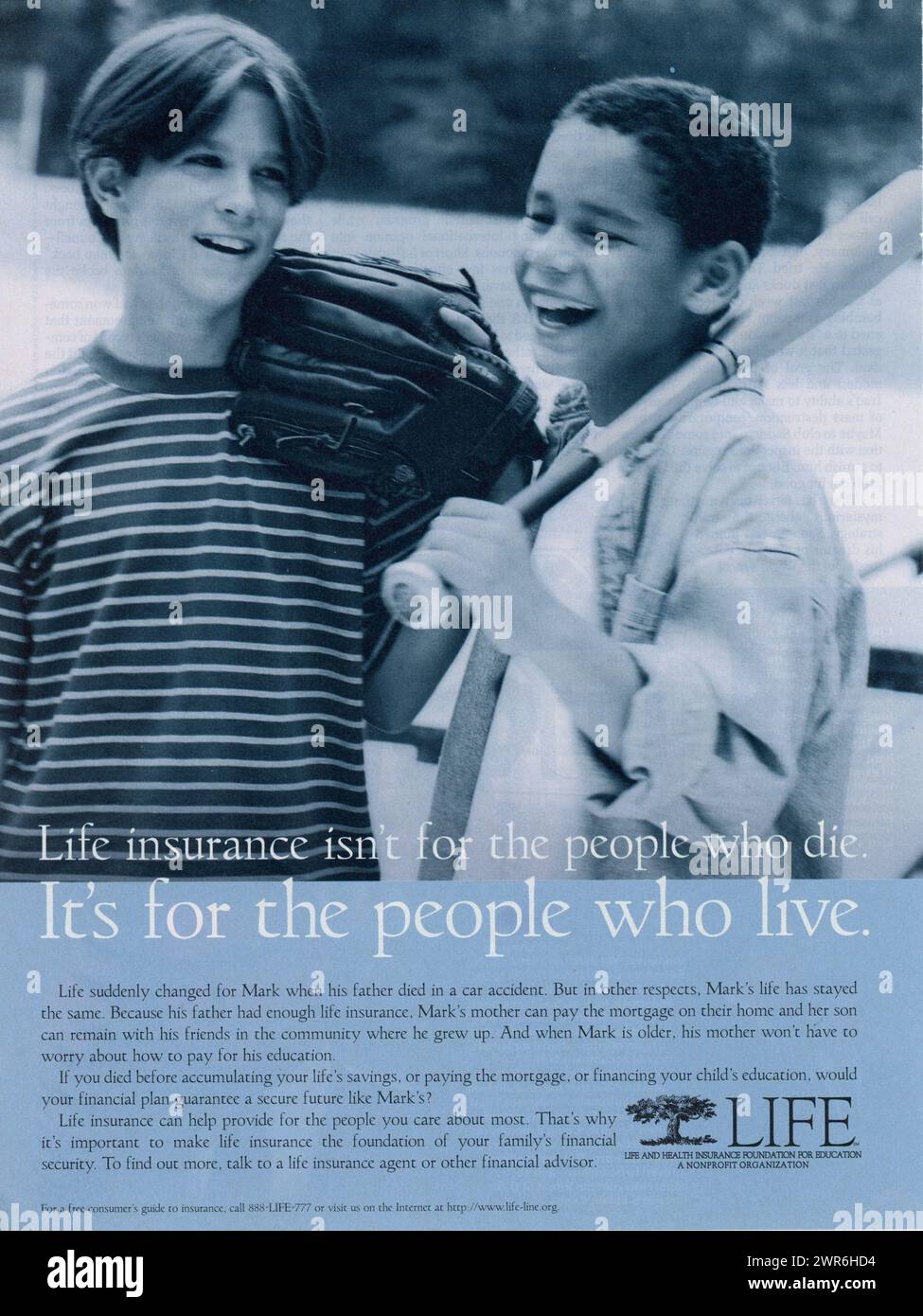 Vintage "Time" magazine 23 November 1998 issue advert, USA Stock Photo ...
