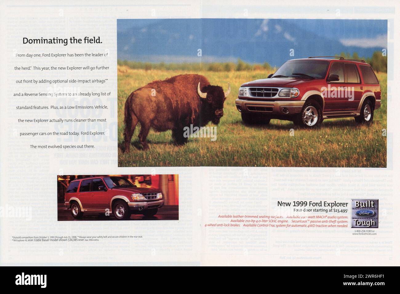 Vintage "Time" magazine 23 November 1998 issue advert, USA Stock Photo ...