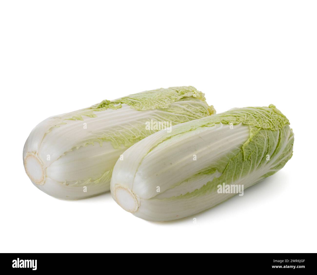 Fresh whole chinese cabbage isolated on a white background Stock Photo ...