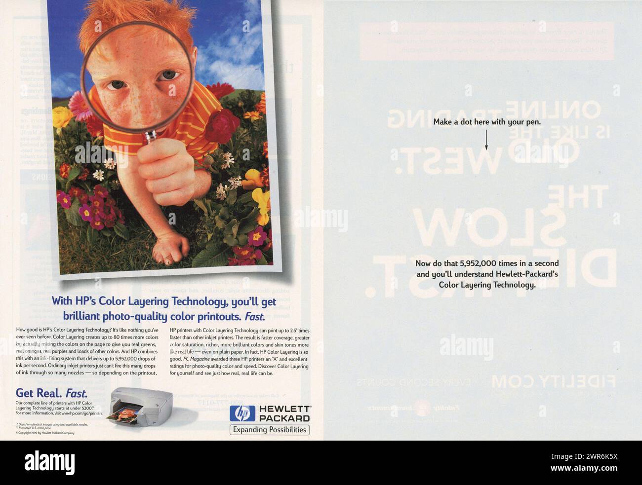 Vintage "Time" magazine 31 May 1999 issue advert, USA Stock Photo - Alamy