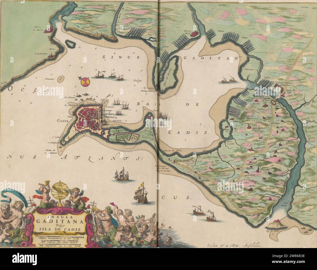Map of cadiz hi-res stock photography and images - Alamy