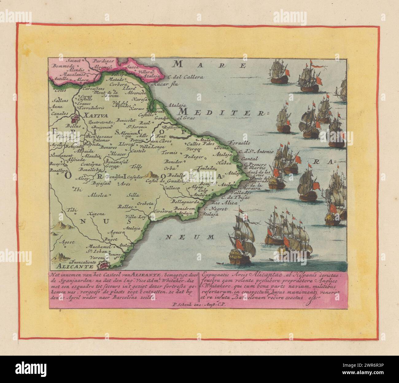 Map of alicante hi-res stock photography and images - Alamy