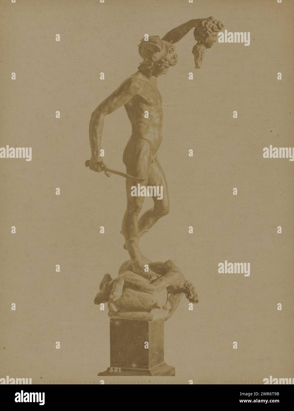 Bozzetto del perseo di medusa benvenuto cellini hi-res stock ...