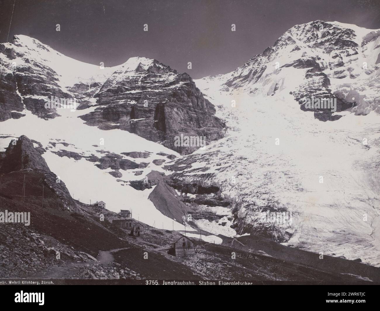 Jungfraubahn, Eigergletscher Station, Bernese Alps, Switzerland ...