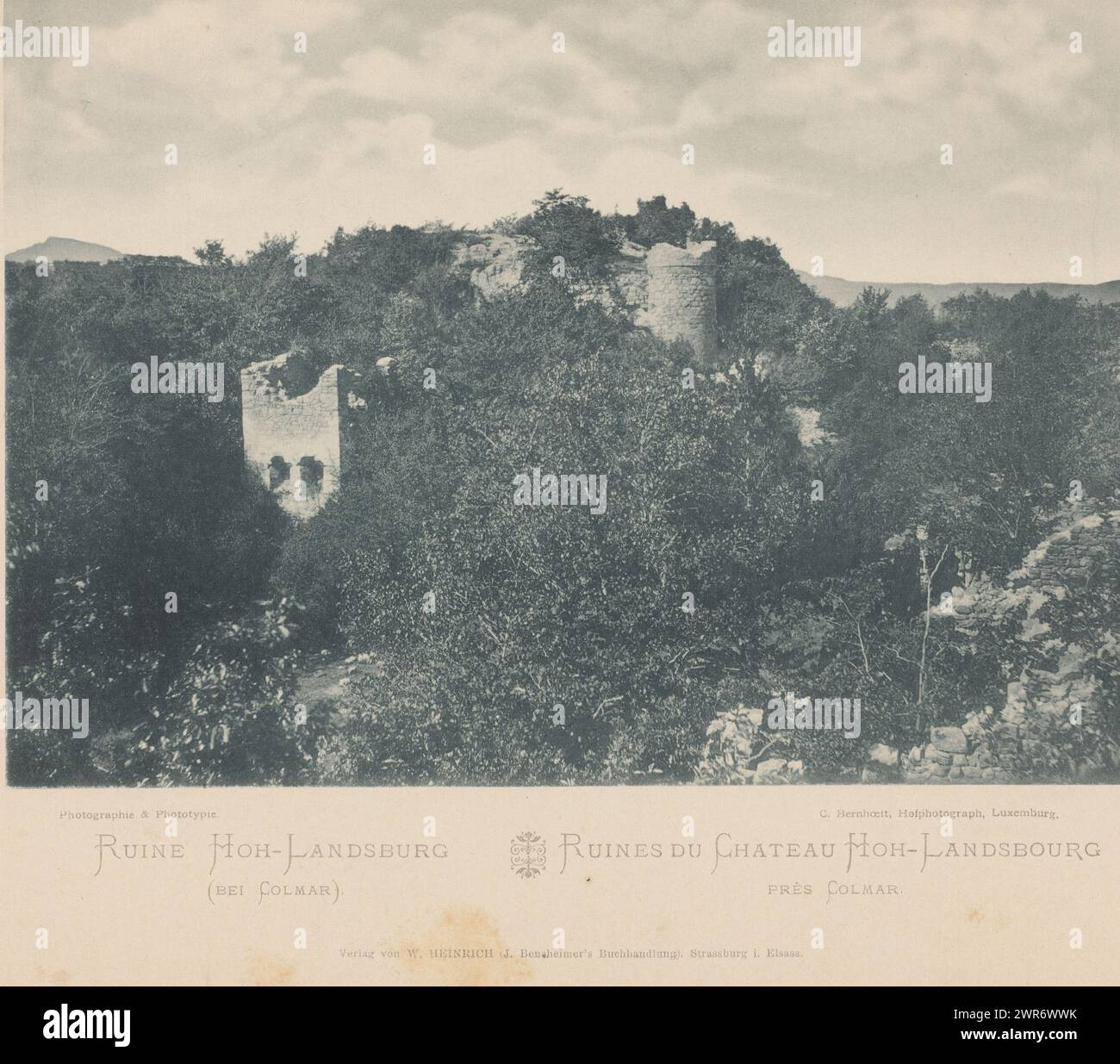 Ruine hoh landsburg hi-res stock photography and images - Alamy