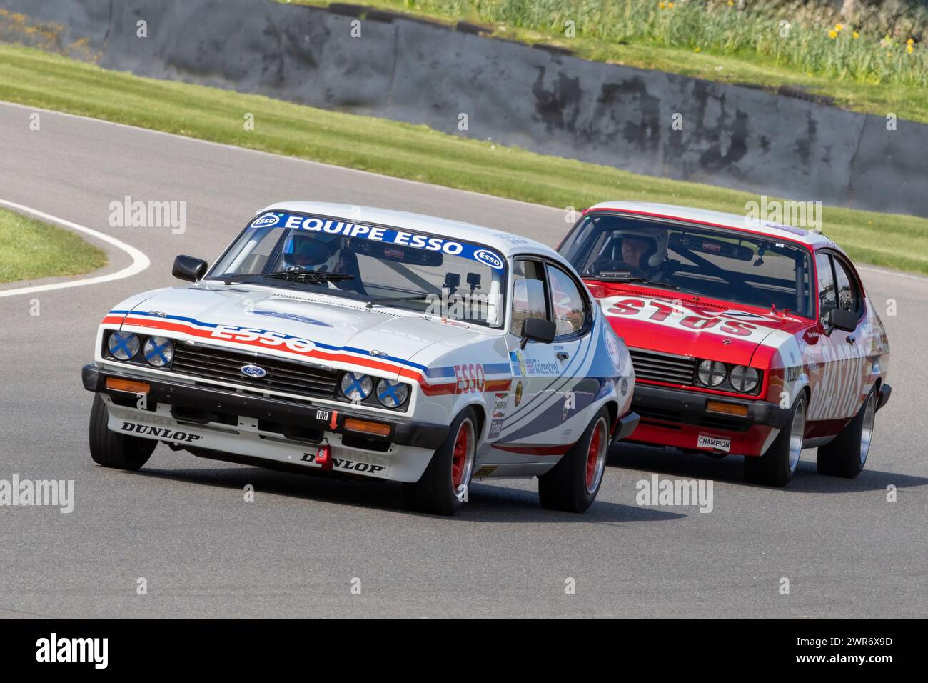Raphael de Borman in his 1982 Ford Capri III 3.0S during the Gordon ...