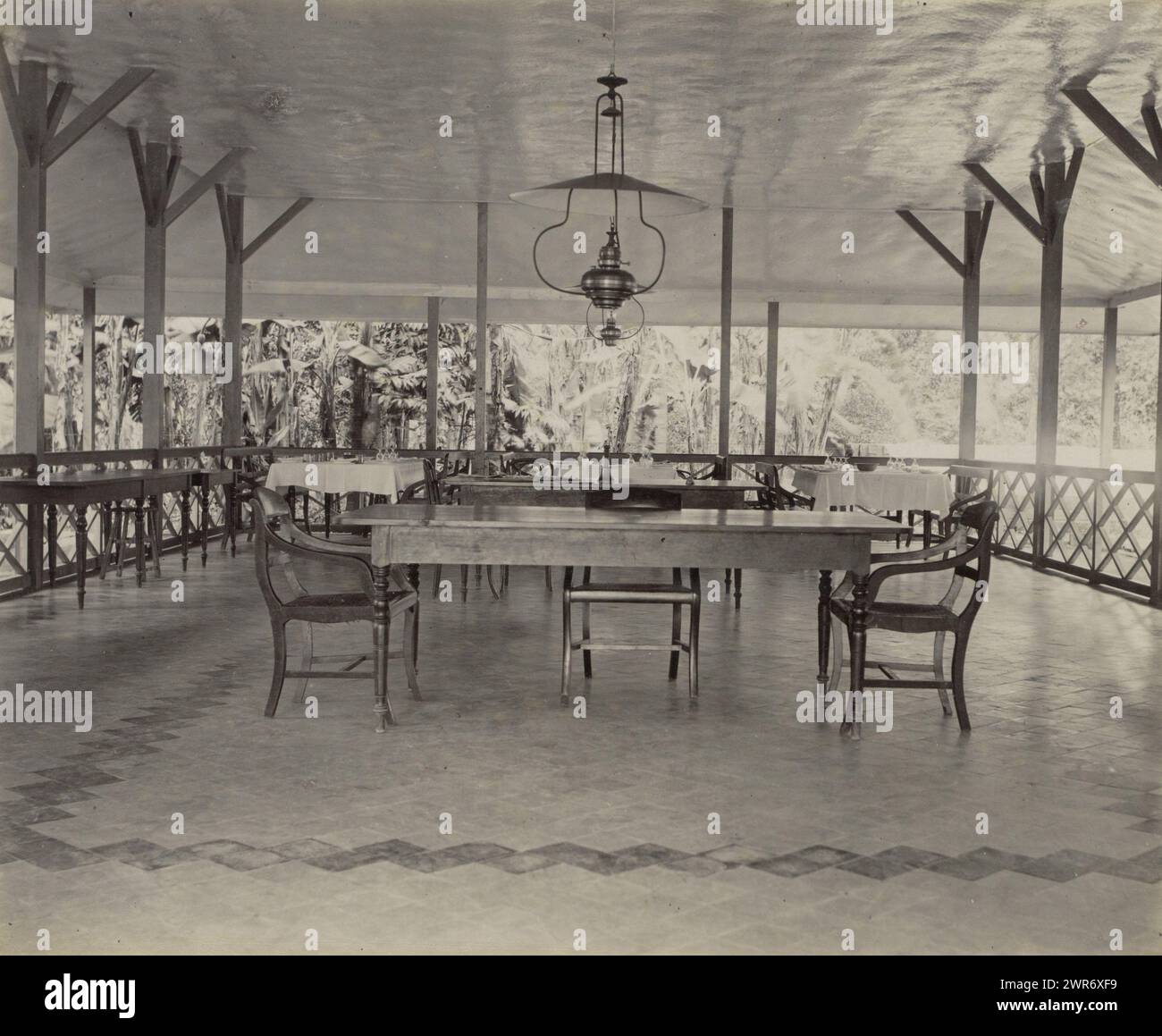 Dining room of the St. Joseph's asylum for abandoned children in ...