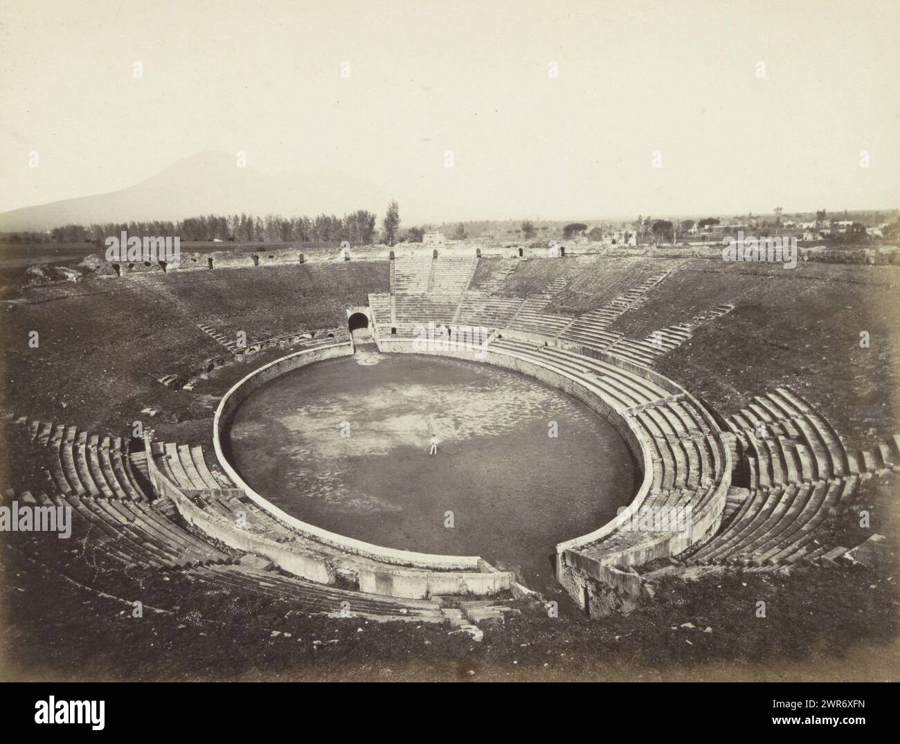 Interior of the Amphitheater of Pompeii, Pompei: Amphitheatre. (pour 20 ...