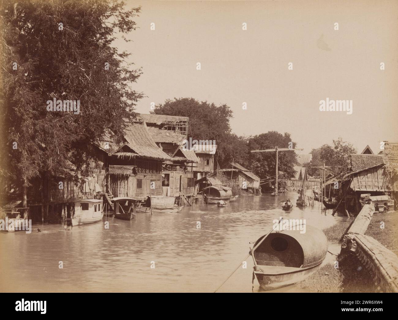 Bangkok klong san view hi-res stock photography and images - Alamy
