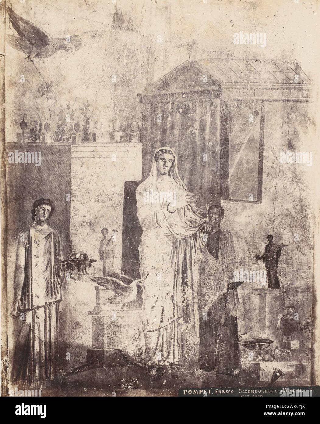 Fresco sacerdotessa di venere scavi nuovi hi-res stock photography and ...
