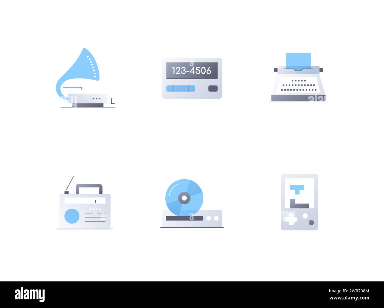 Old household items Stock Vector Images - Alamy