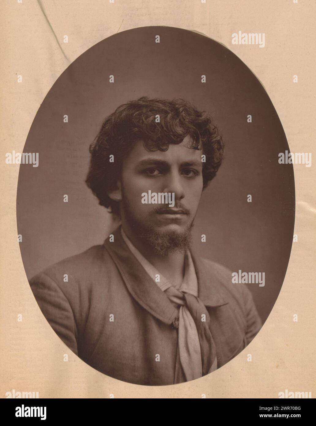 Portrait of Albert Lambert, Félix Nadar, Lemercier (fotograaf), c. 1880 ...