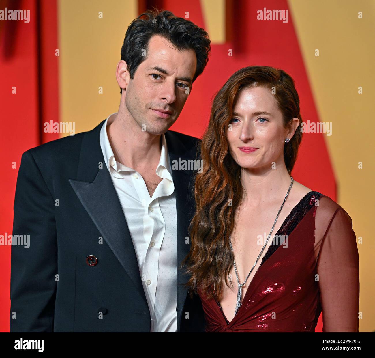 Beverly Hills, United States. 10th Mar, 2024. Mark Ronson (L) and Grace ...