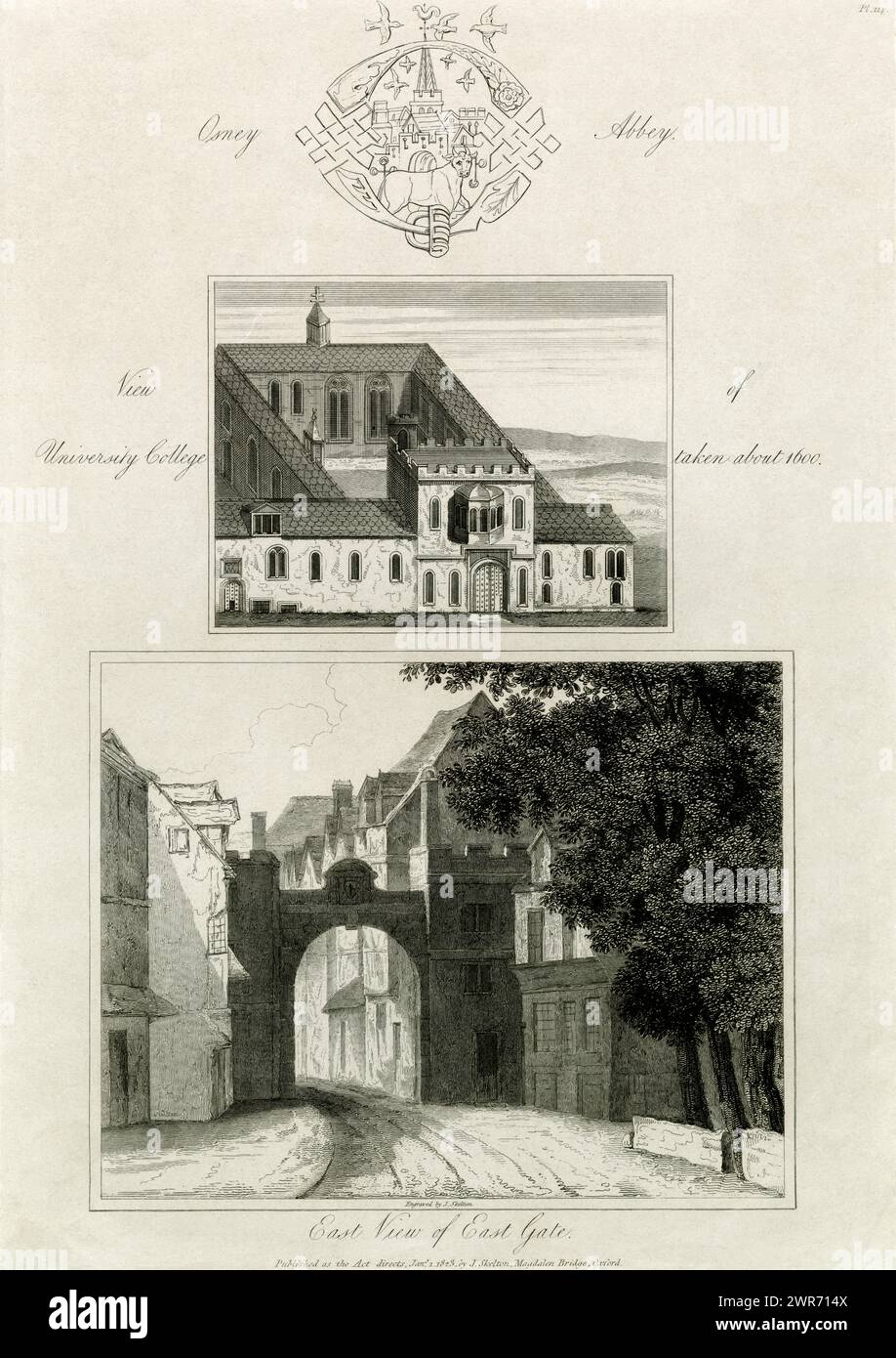 Oxonia antiqua restaurata hi-res stock photography and images - Alamy