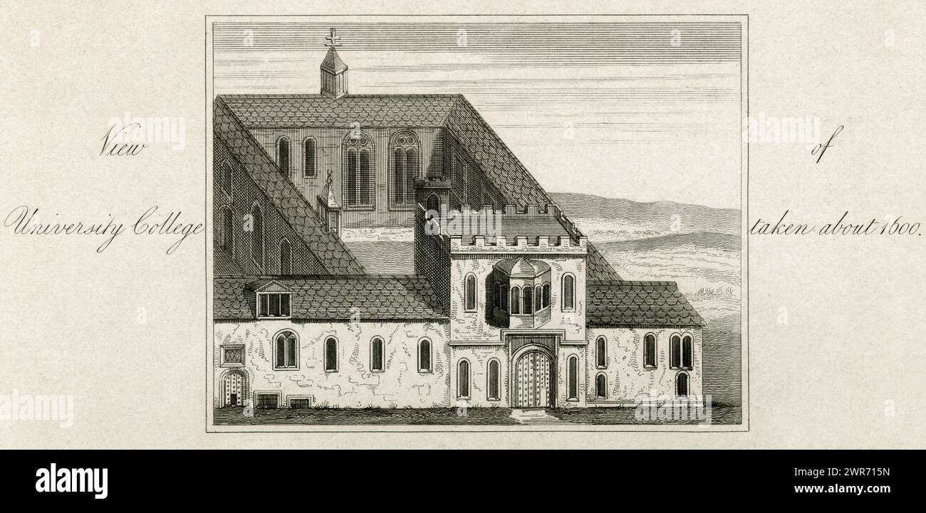 University college in 1600 hi-res stock photography and images - Alamy