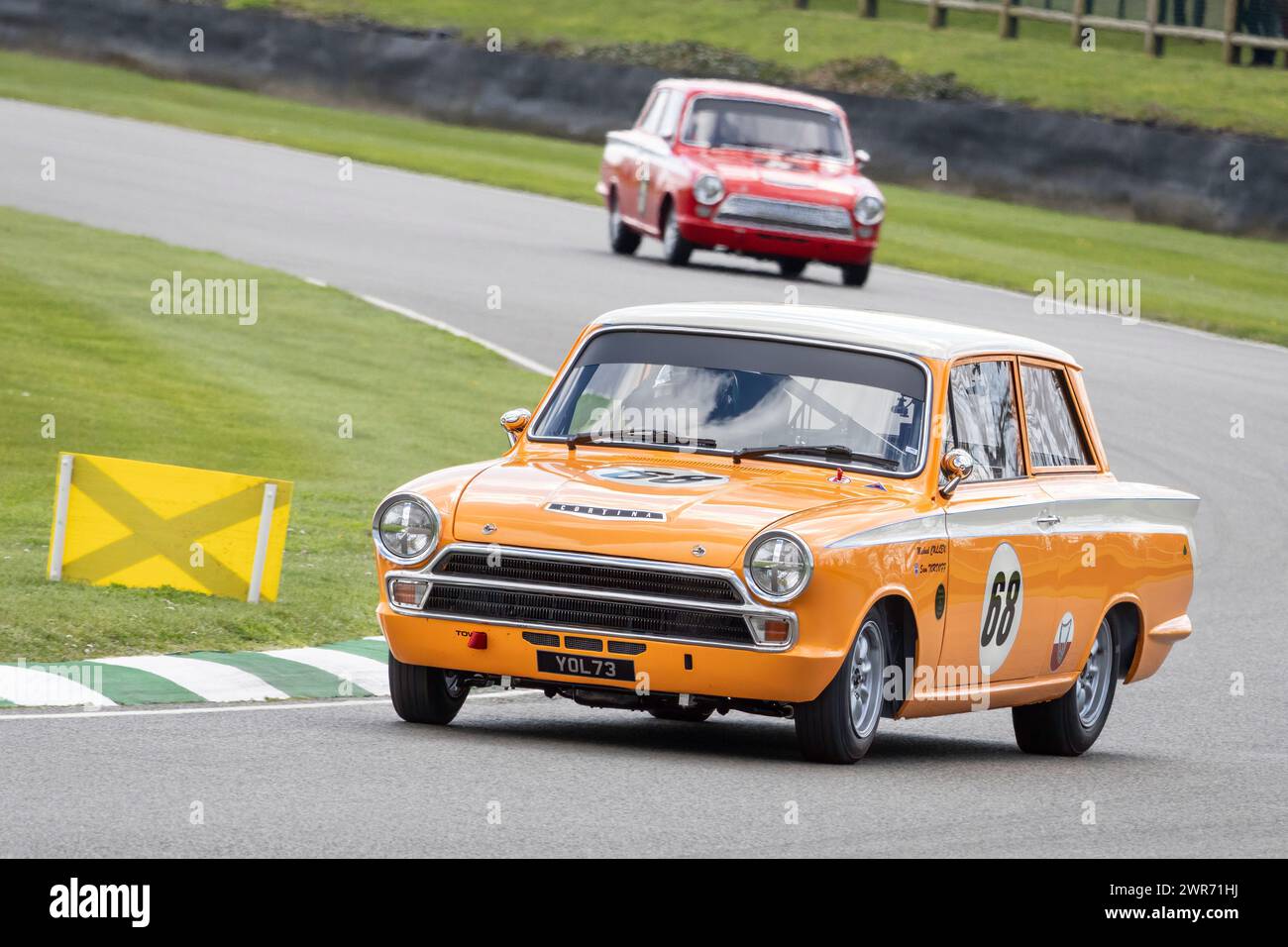 Michael Cullen, Craig Breen 1965 Ford-Lotus Cortina MkI during the Jim ...