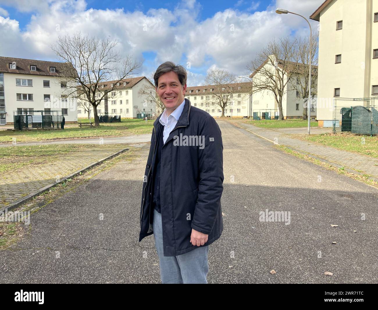 Heidelberg, Germany. 11th Mar, 2024. First Mayor Jürgen Odszuck stands ...