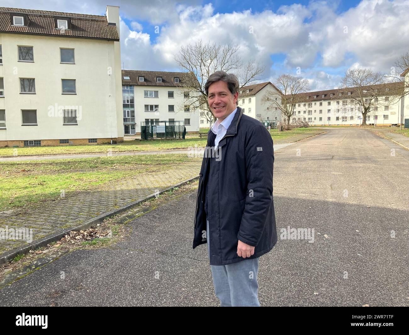 Heidelberg, Germany. 11th Mar, 2024. First Mayor Jürgen Odszuck stands ...