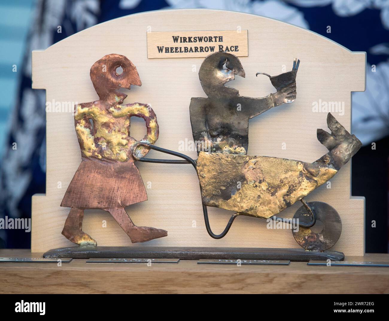 27/05/18 The trophy. Competitors take part in a vomit-inducing ...