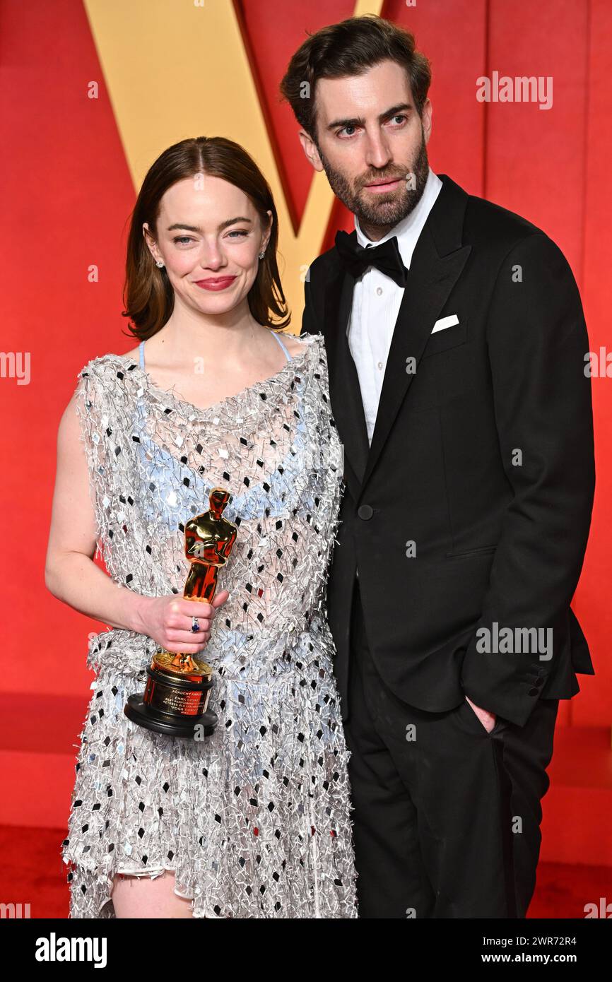 Los Angeles, USA. March 10th, 2024. Sharon Stone and Dave McCary ...