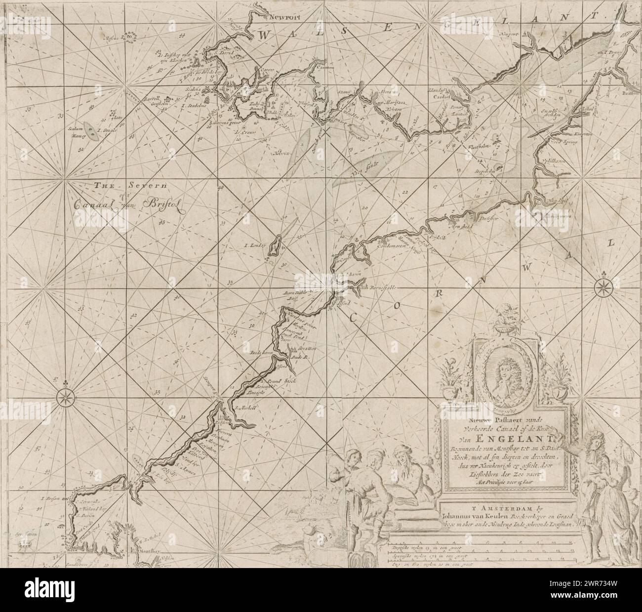 English channel map hi-res stock photography and images - Alamy