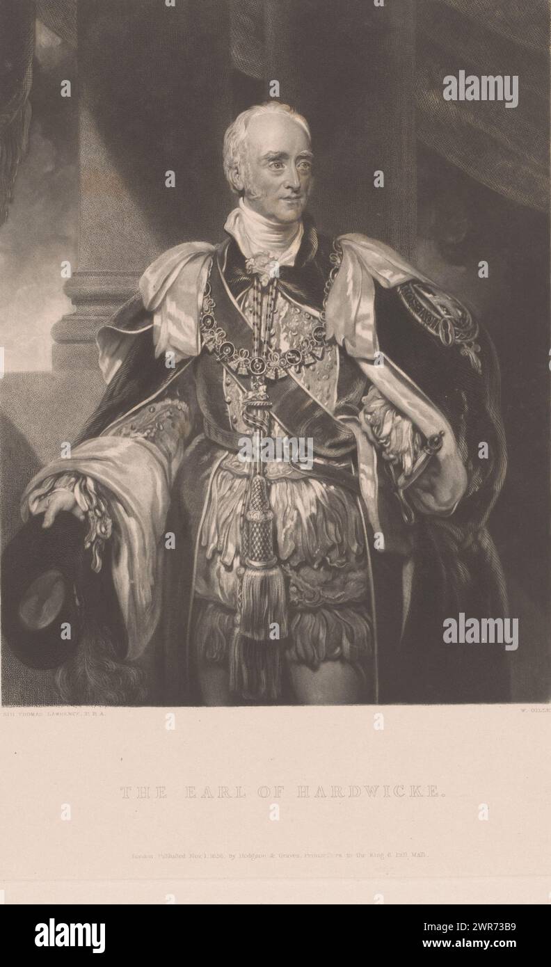 Portrait of Philip Yorke, dressed as a knight of the Order of the ...