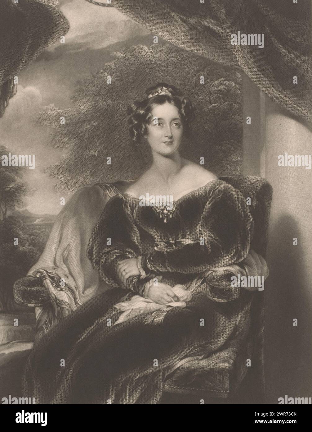 Portrait of Mary Margaret Stanley, The Countess of Wilton (title on ...