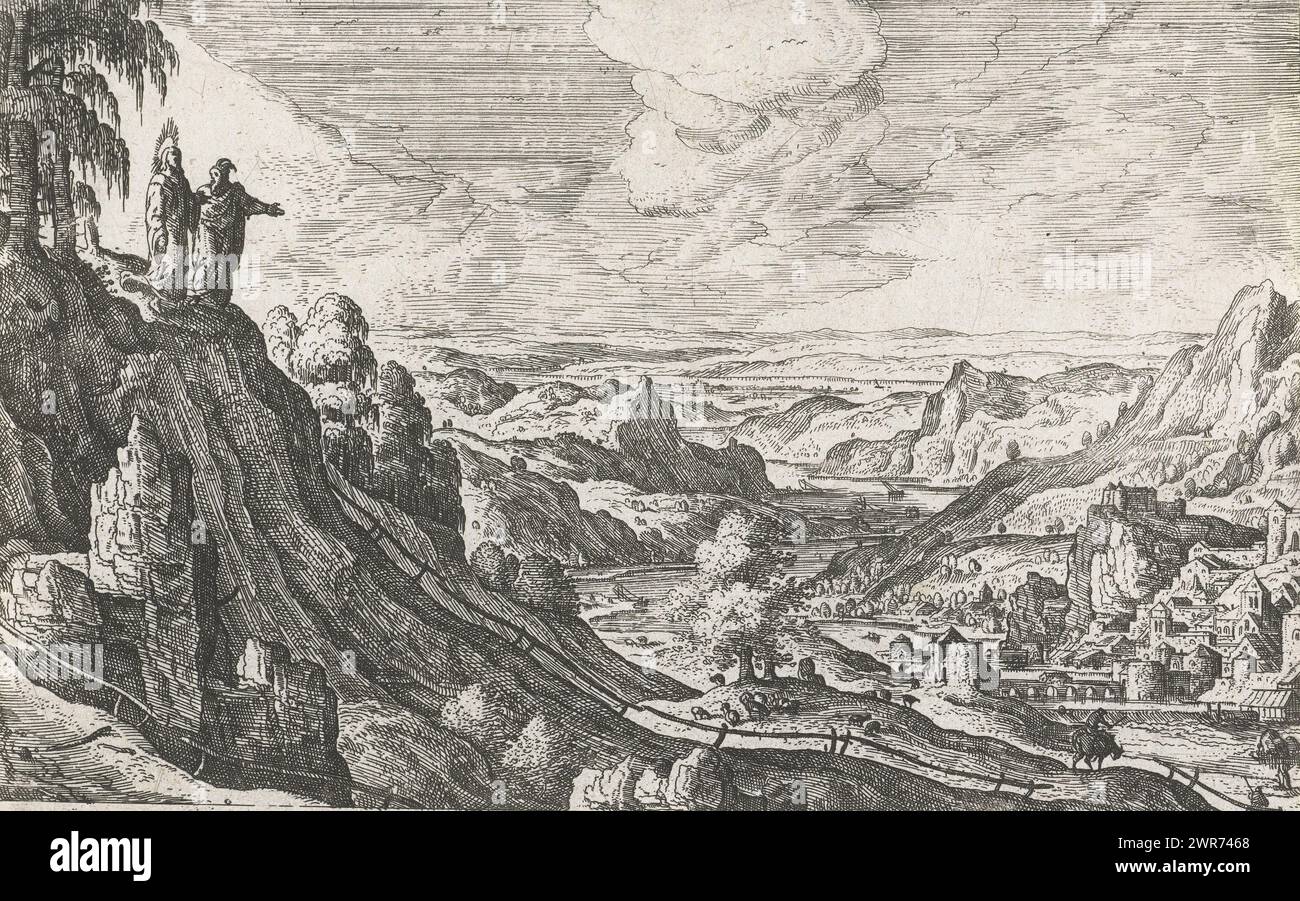 The temptation of Christ, Landscapes with mythological and biblical ...