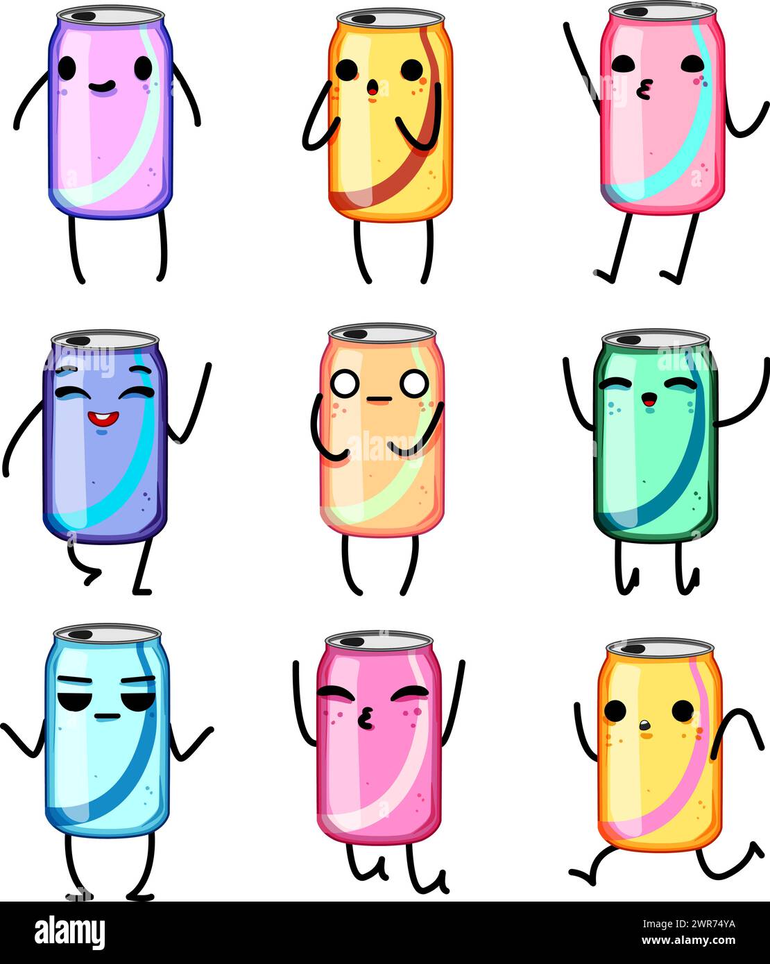 Can character Cut Out Stock Images & Pictures - Alamy