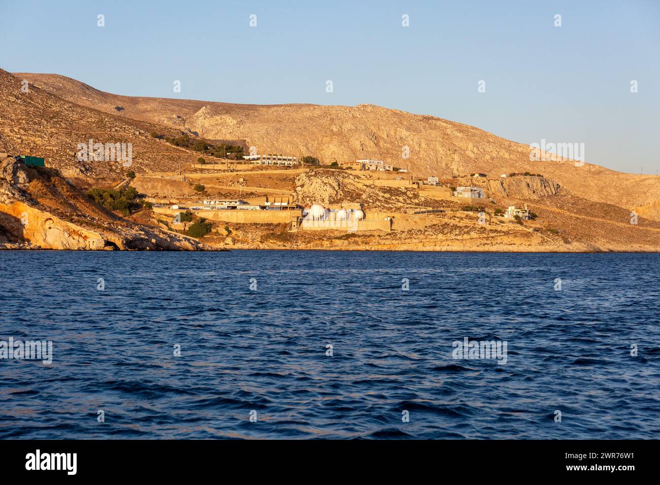 Pothia Harbour, Kalymnos, Greece Stock Photo - Alamy
