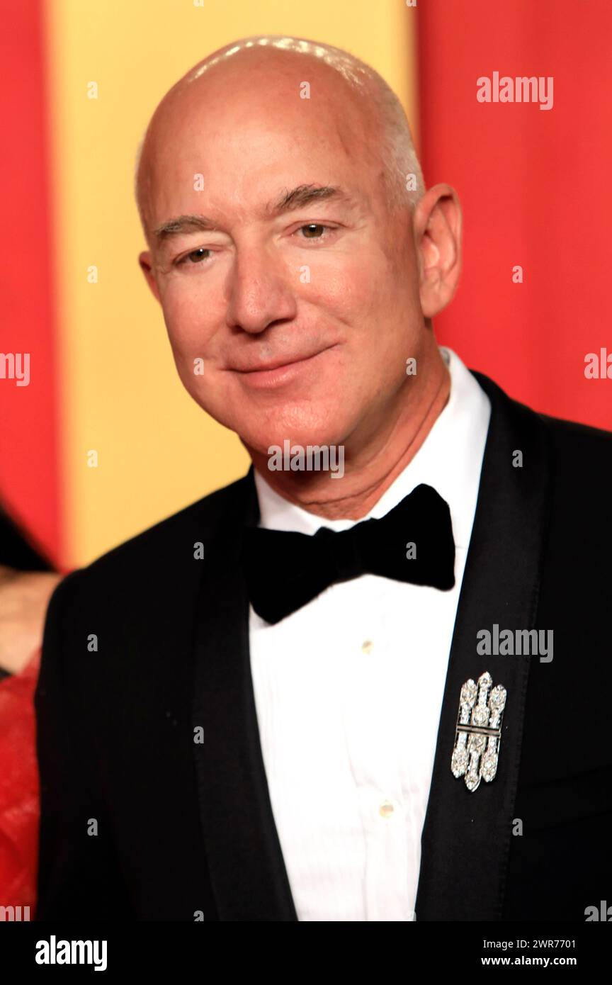 Jeff Bezos bei der Vanity Fair Oscar Party 2024 anlässlich der 96 ...