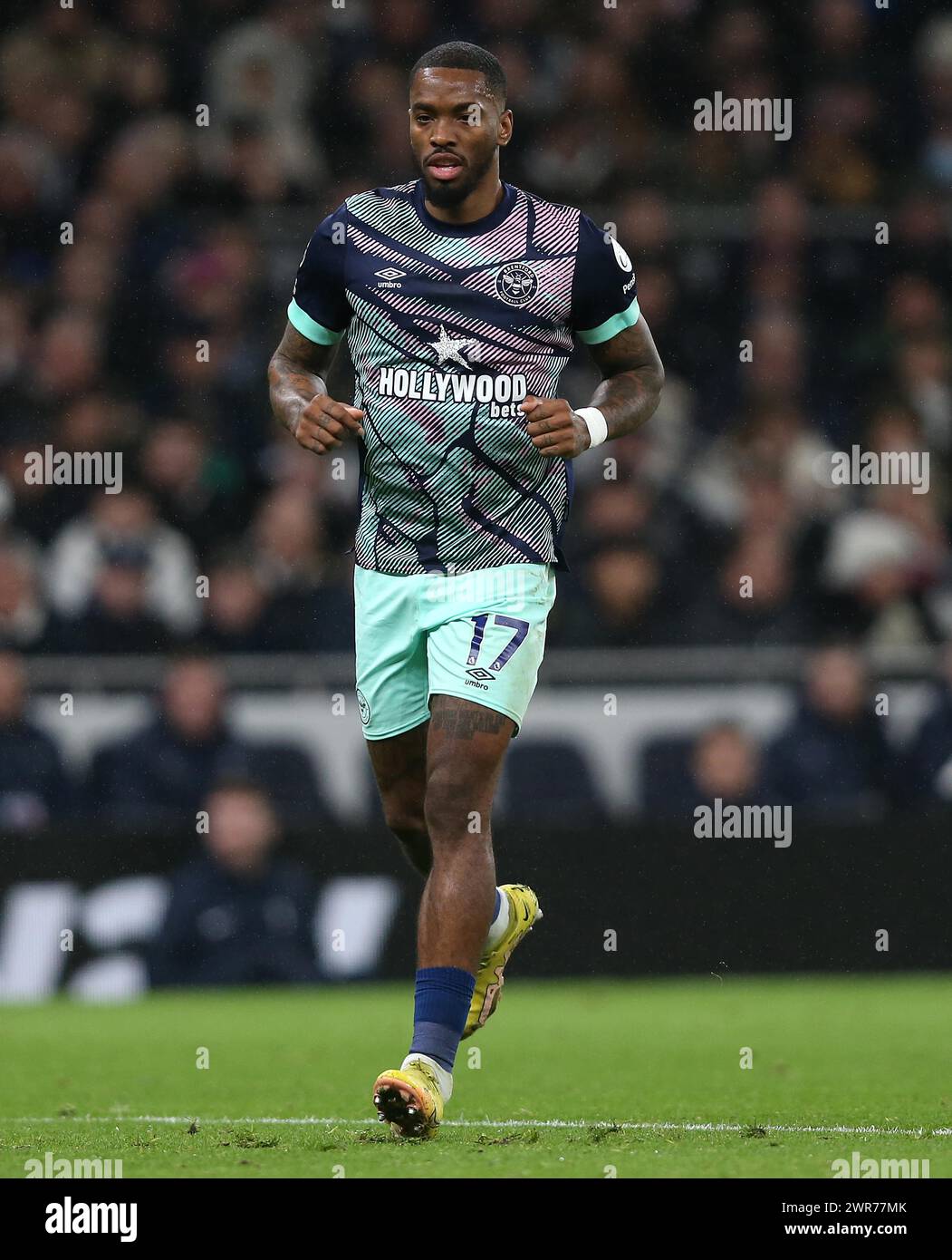 Ivan Toney of Brentford. - Tottenham Hotspur v Brentford, Premier ...
