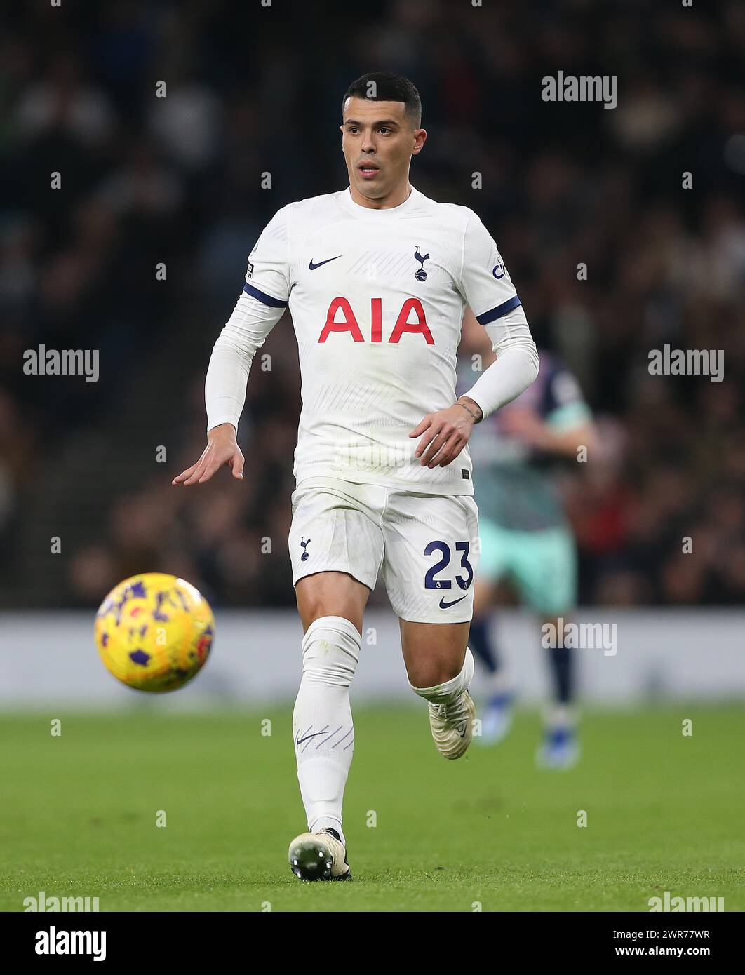 Pedro Porro of Tottenham Hotspur. - Tottenham Hotspur v Brentford ...