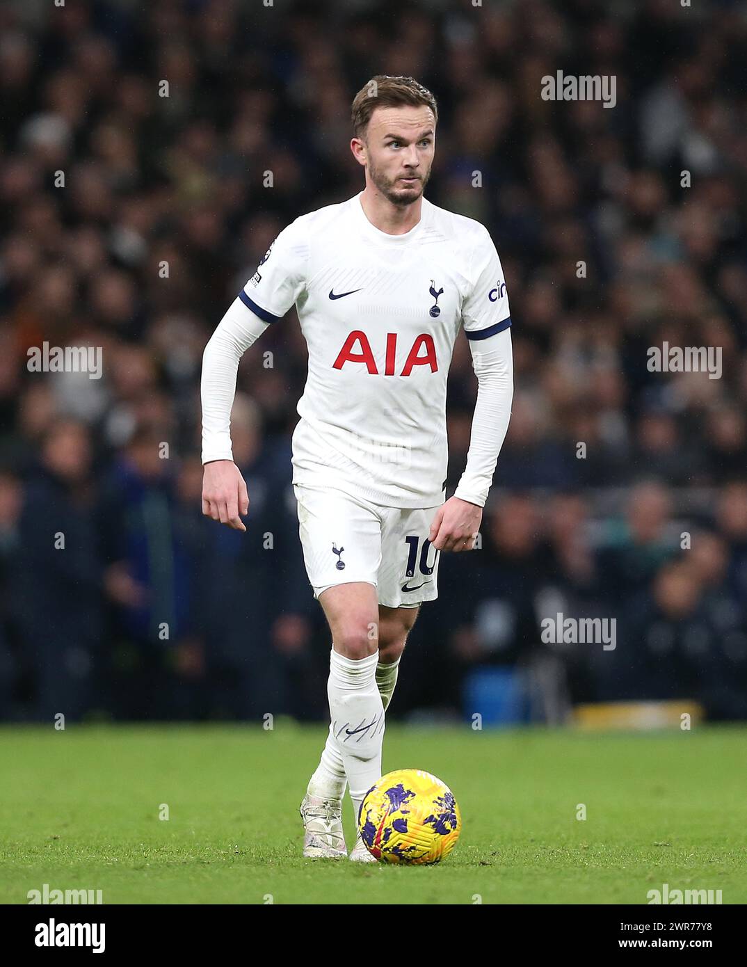James Maddison of Tottenham Hotspur. - Tottenham Hotspur v Brentford ...