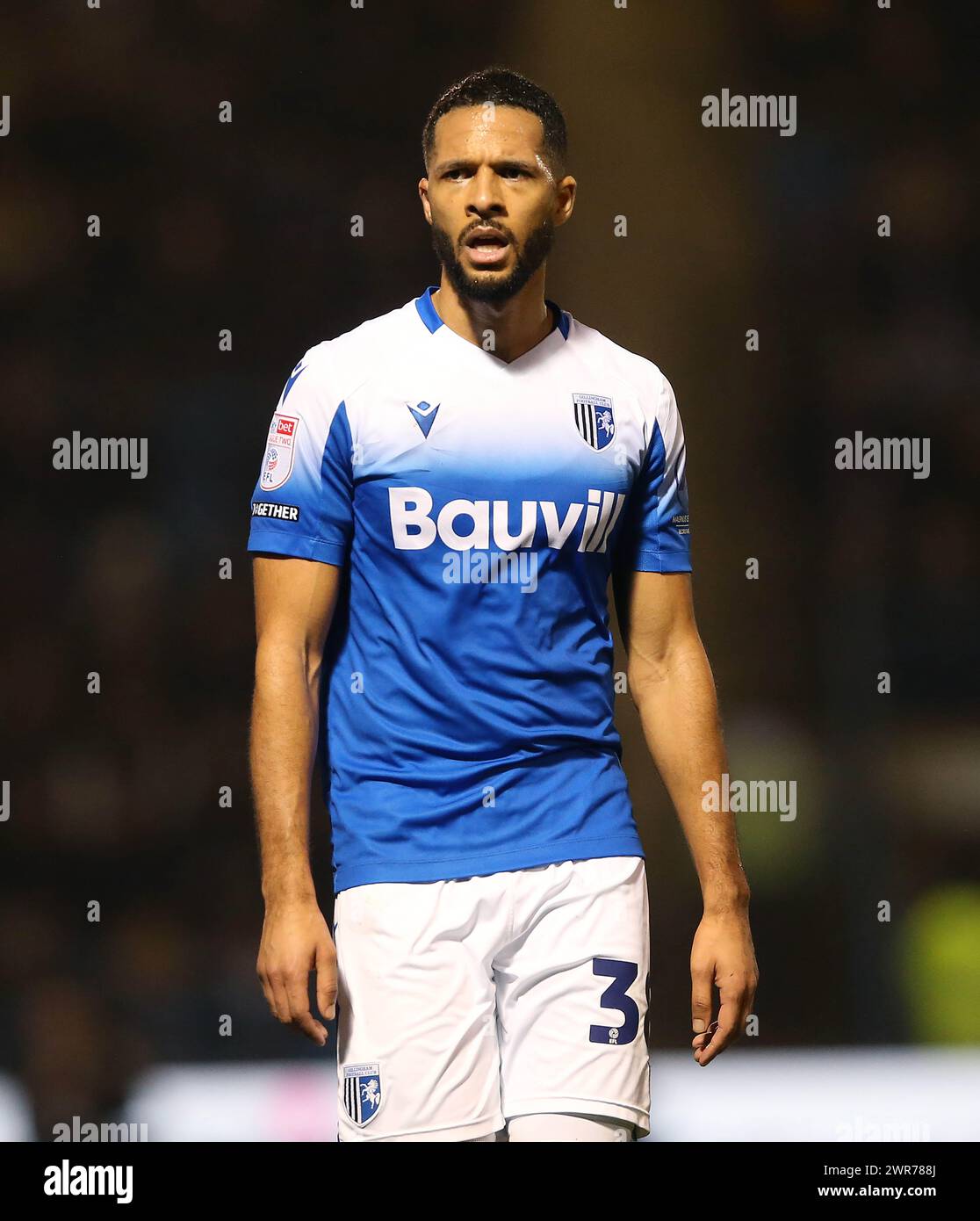 Timothee Dieng of Gillingham. - Gillingham v Swindon Town, Sky Bet ...