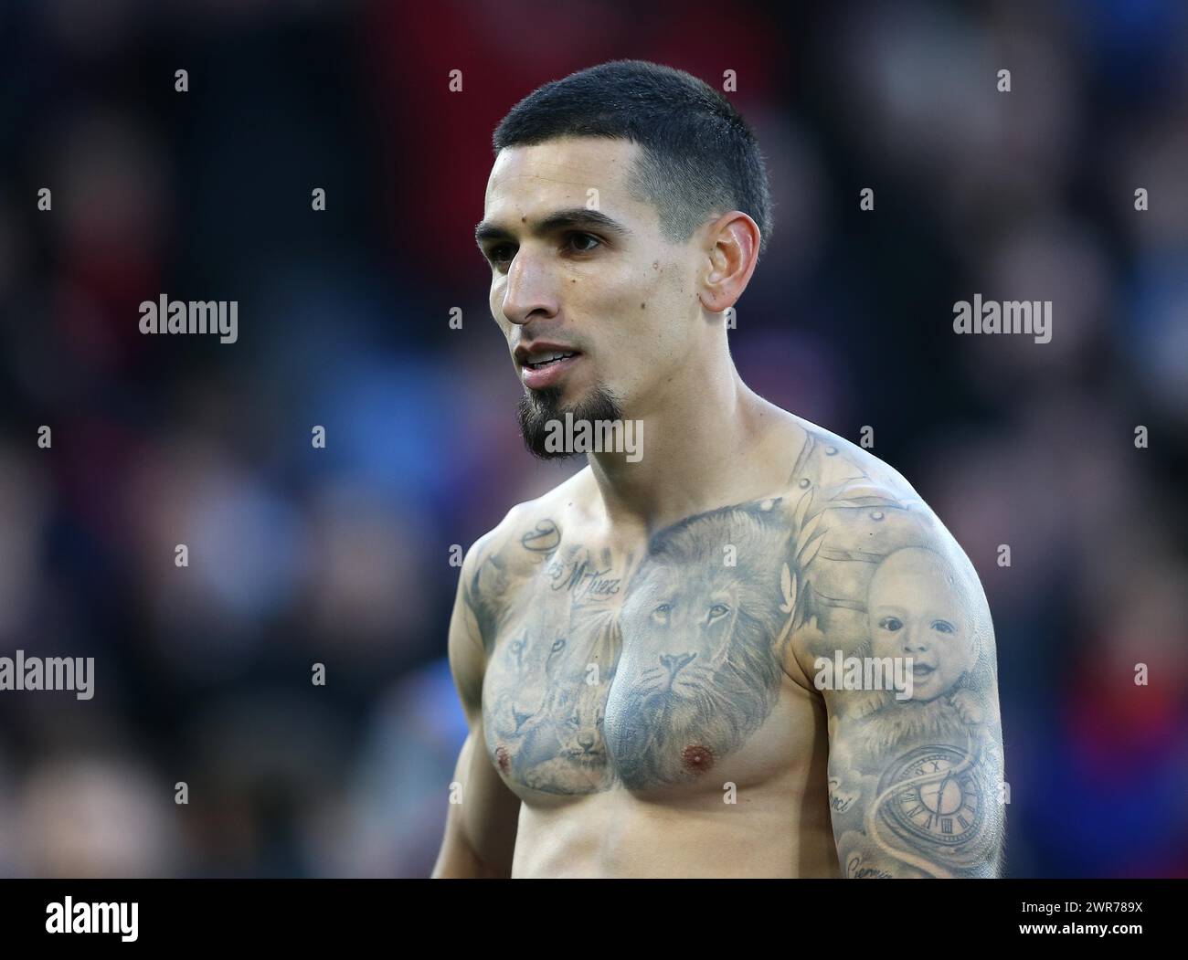 Daniel Munoz of Crystal Palace. - Crystal Palace v Burnley, Premier League, Selhurst Park ...