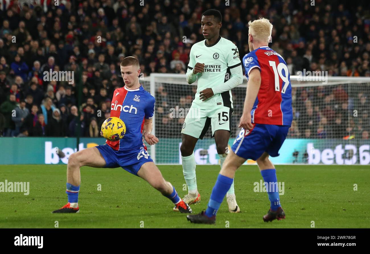 Adam Wharton of Crystal Palace. - Crystal Palace v Chelsea, Premier ...