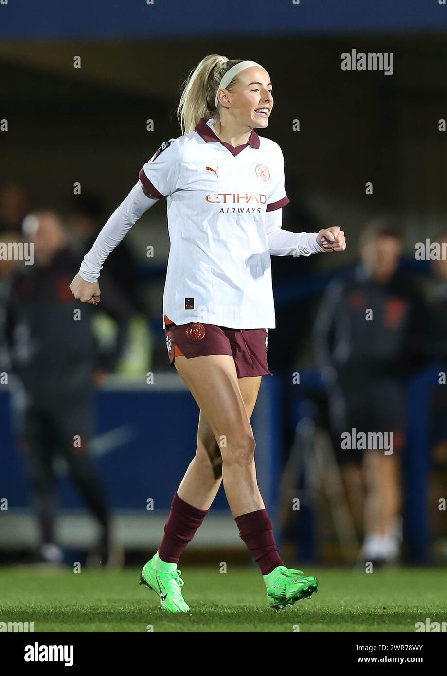 Chloe Kelly of Manchester City Women celebrates the victory. - Chelsea ...