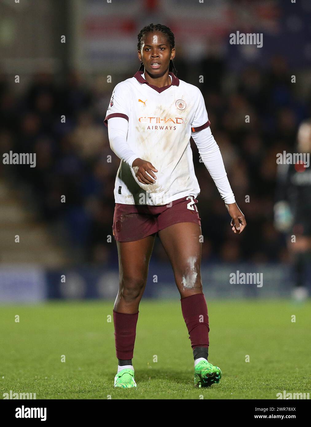 Khadija Shaw of Manchester City Women. - Chelsea Women v Manchester ...