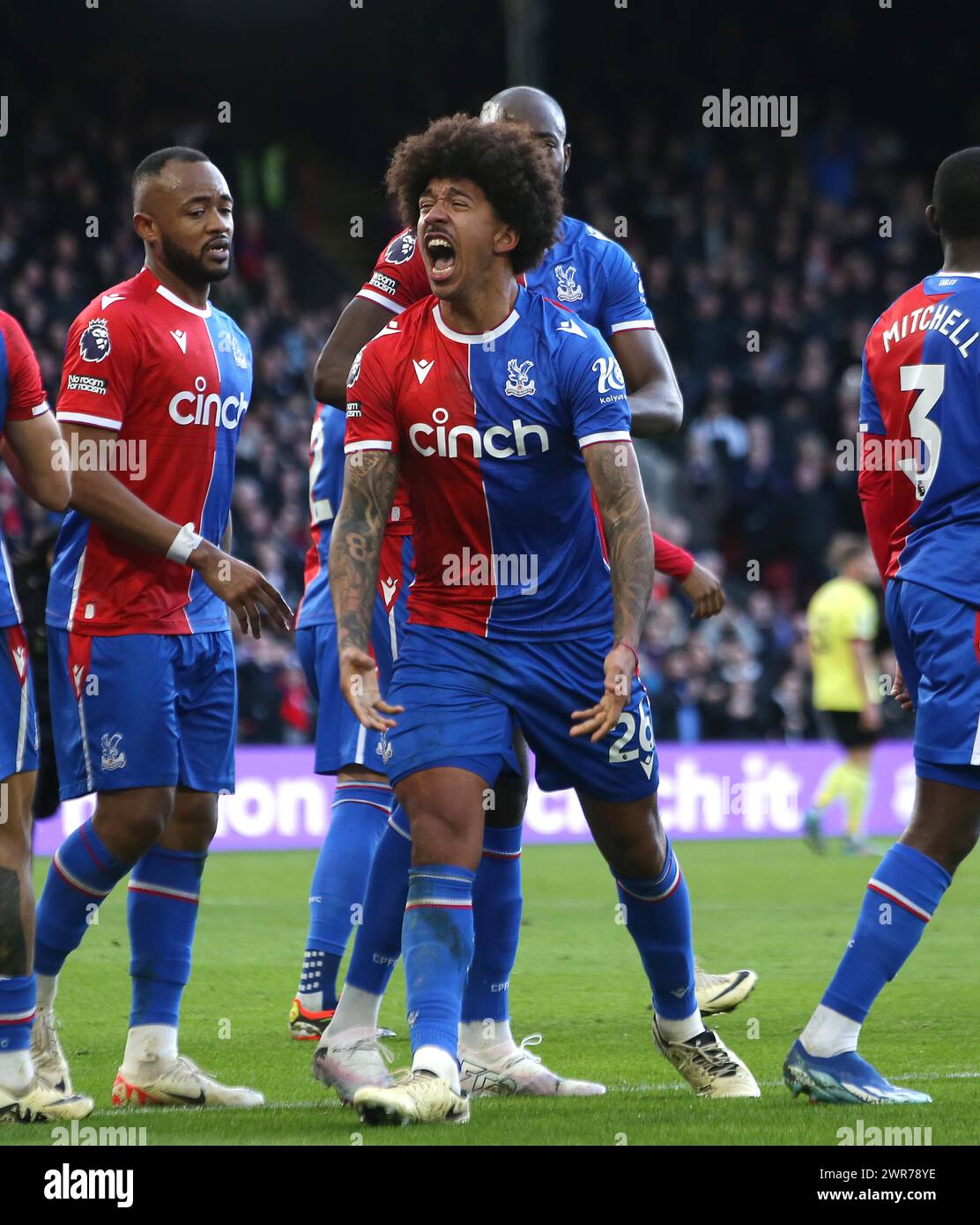 GOAL 1-0, Chris Richards of Crystal Palace goal celebration. - Crystal ...
