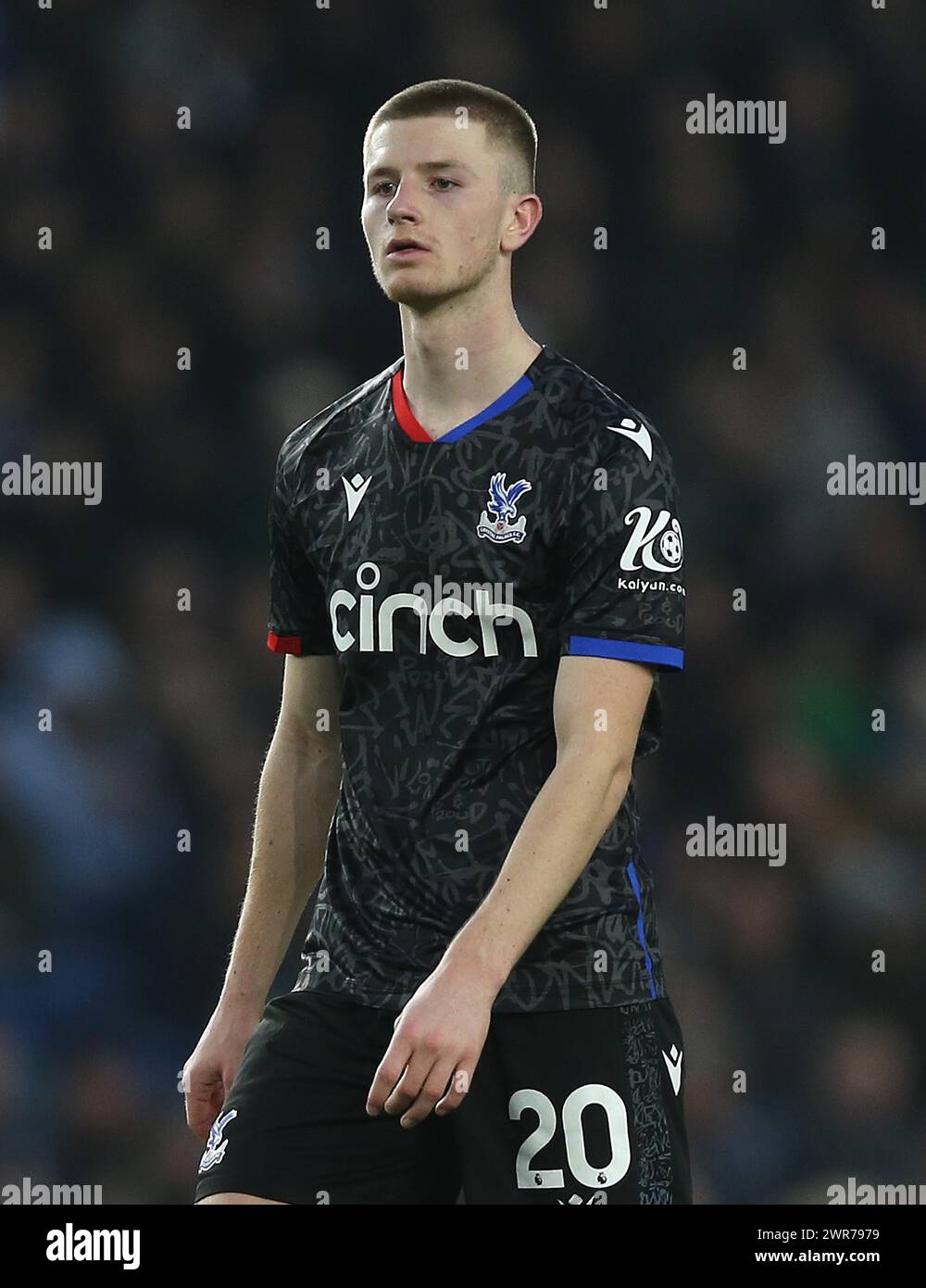 Adam Wharton of Crystal Palace on his debut. - Brighton & Hove Albion v ...