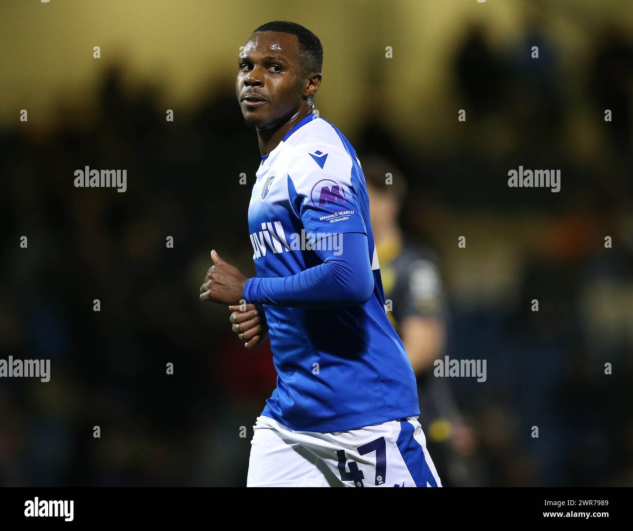 Josh Walker of Gillingham. - Gillingham v Stockport County, Sky Bet ...