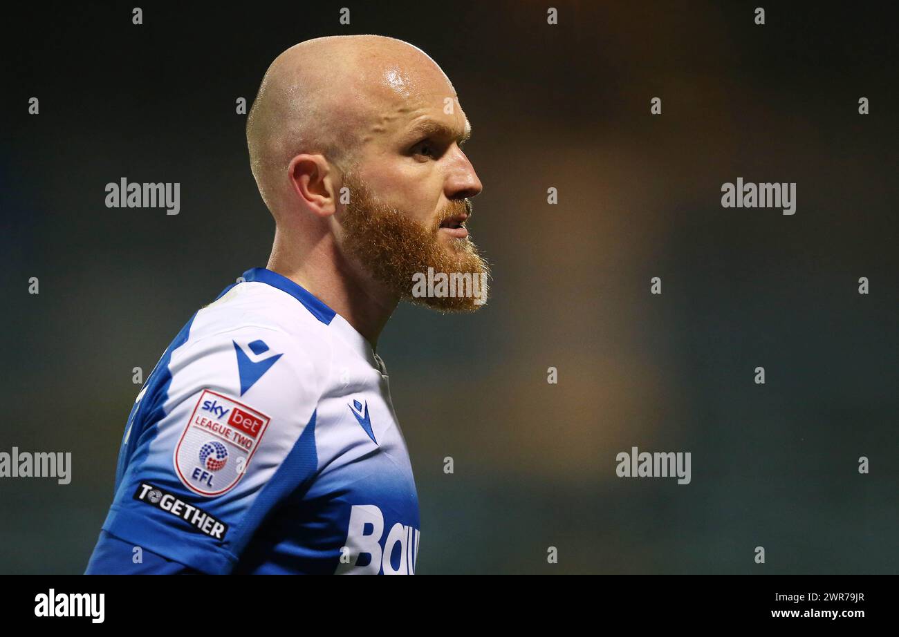 Jonathan Williams of Gillingham. - Gillingham v Stockport County, Sky ...