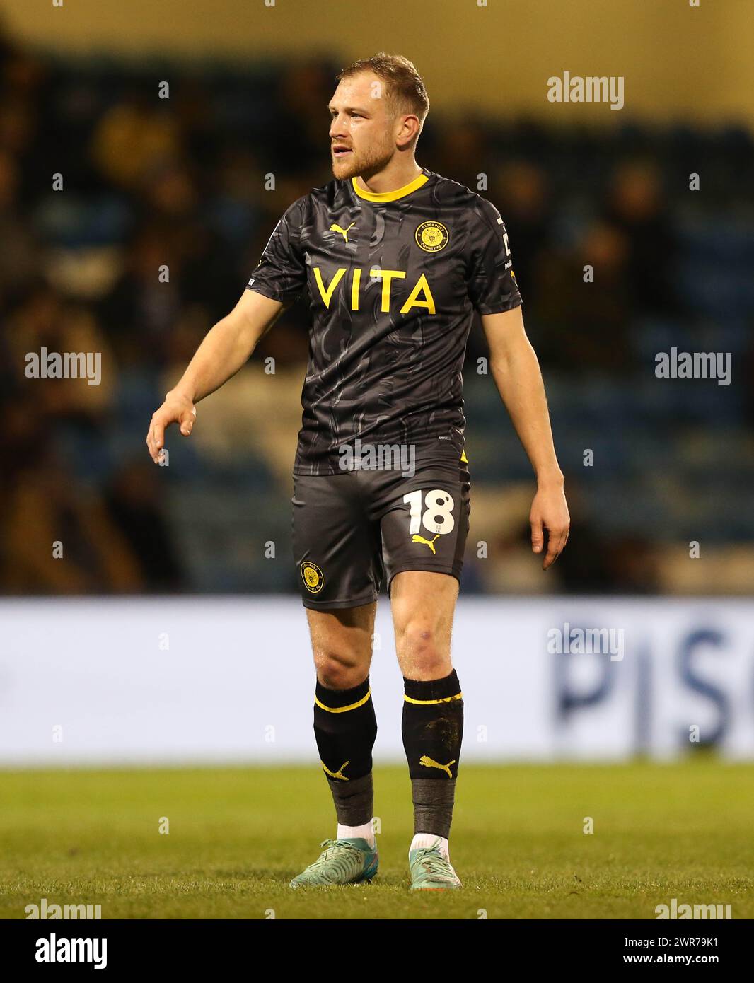 Ryan Croasdale of Stockport County. - Gillingham v Stockport County ...
