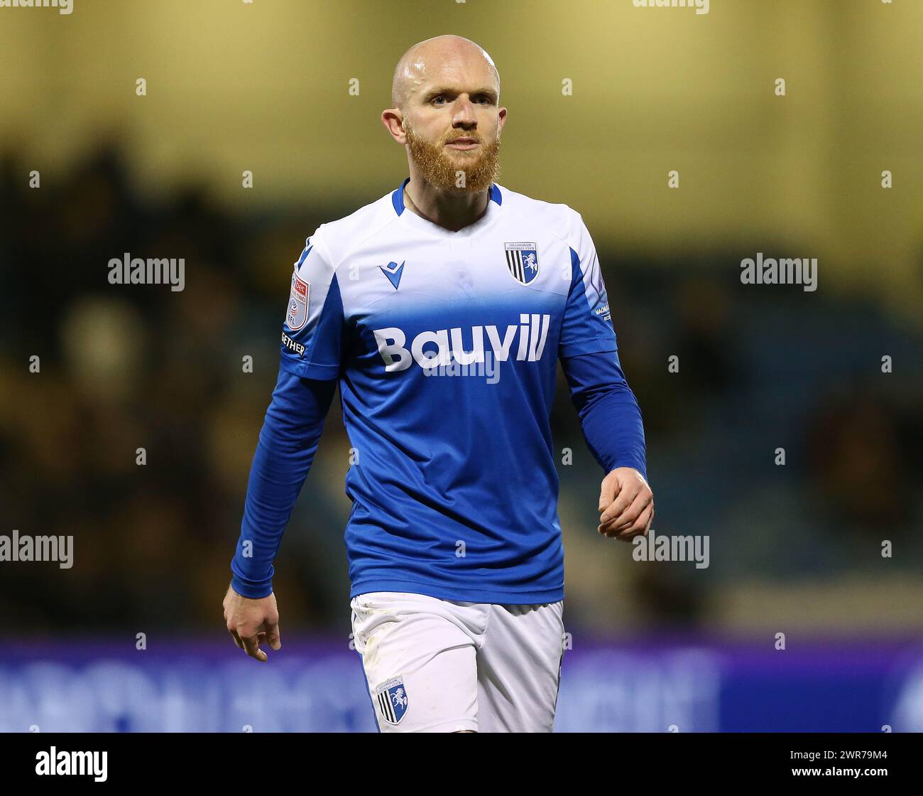 Jonathan Williams of Gillingham. - Gillingham v Stockport County, Sky ...