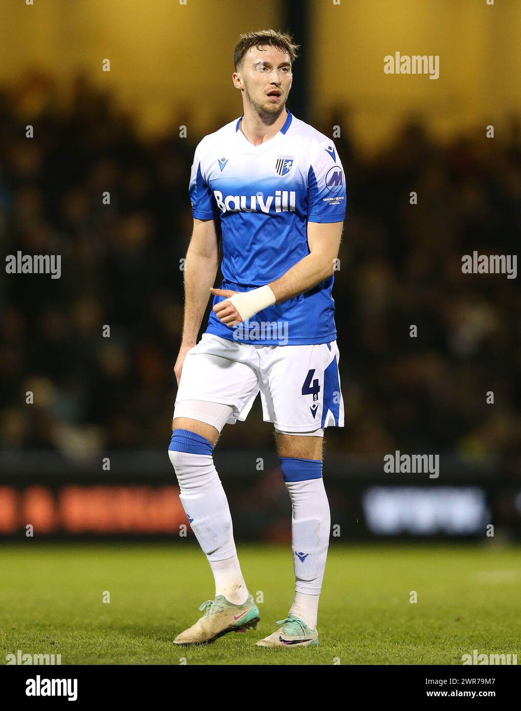 Conor Masterson of Gillingham. - Gillingham v Stockport County, Sky Bet ...