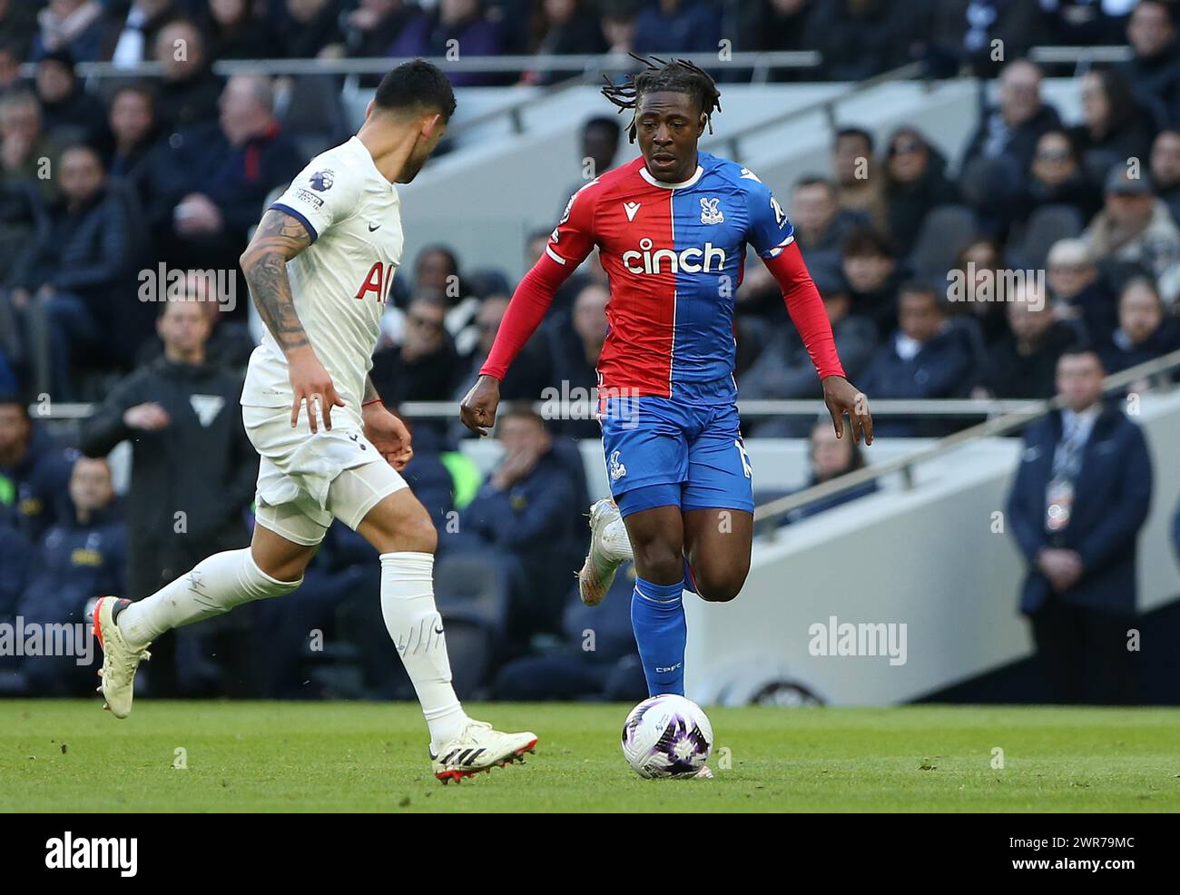 Eberechi Eze of Crystal Palace. - Tottenham Hotspur v Crystal Palace ...