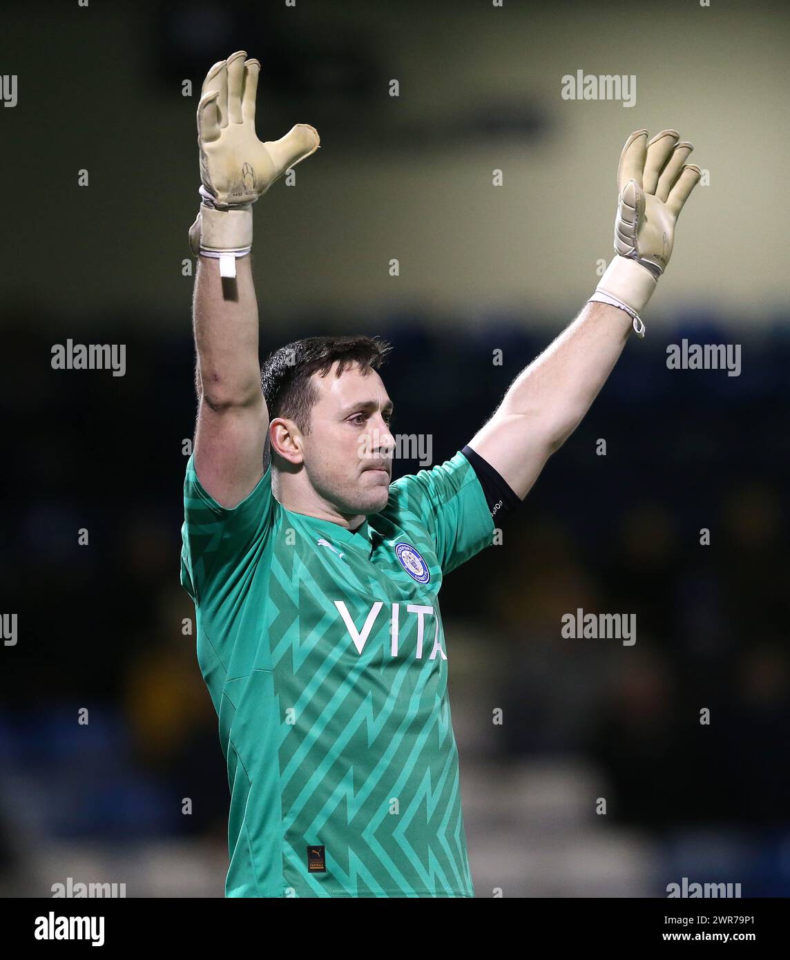 Ben Hinchliffe of Stockport County. - Gillingham v Stockport County ...
