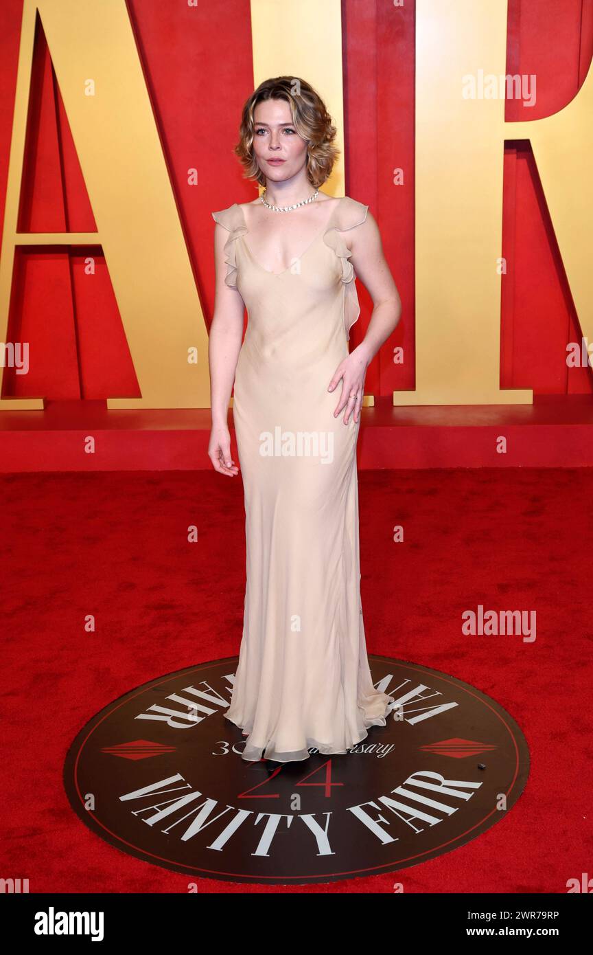 Maggie Rogers bei der Vanity Fair Oscar Party 2024 anlässlich der 96 ...
