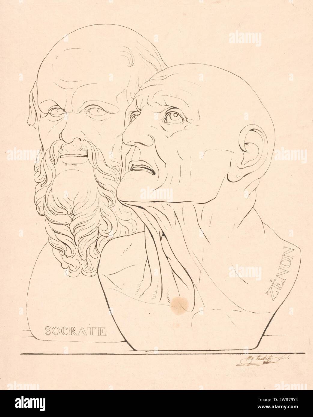 Busts of socrates hi-res stock photography and images - Alamy